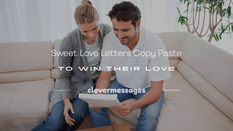 250+ Sweet Love Letters Copy Paste to Win Their Love
