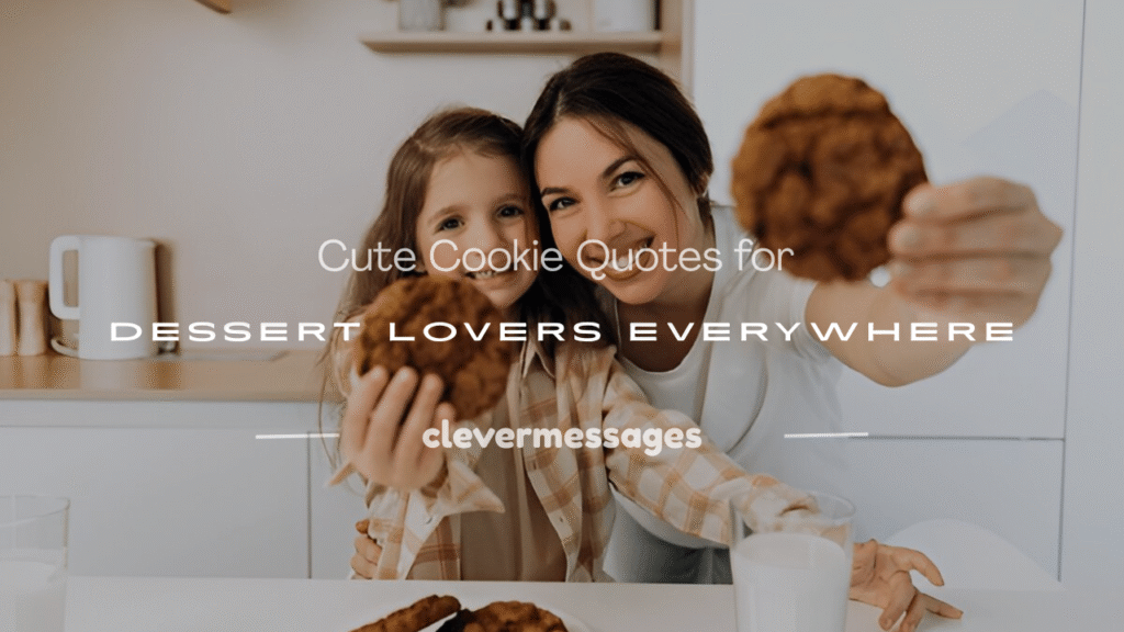 250+ Cute Cookie Quotes for Dessert Lovers Everywhere